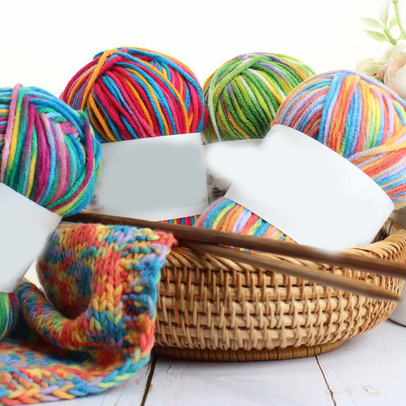 High Tenacity Acrylic Knitting Yarn For Sweaters With Enhanced Anti ...