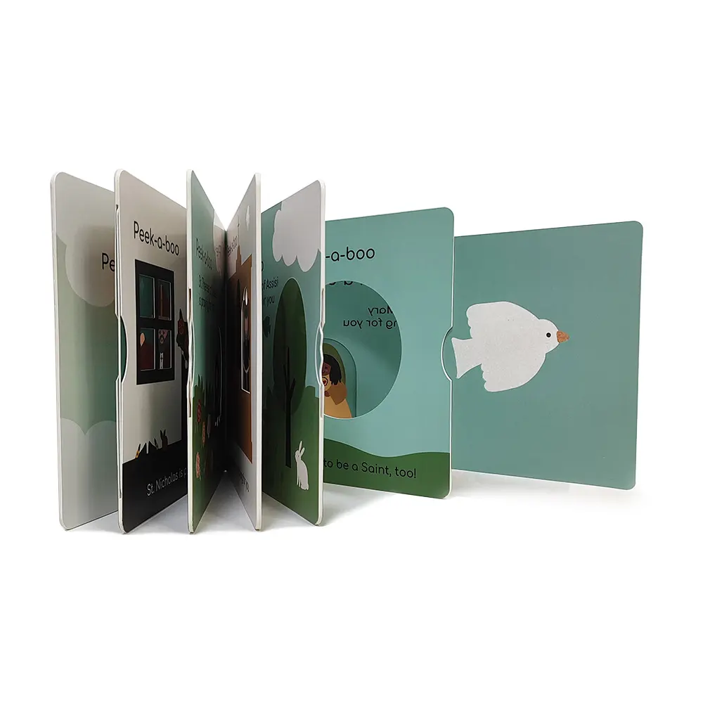 Children Books Flip Slide Sliding Book 3d Pop-up Book Push Pull Slide ...