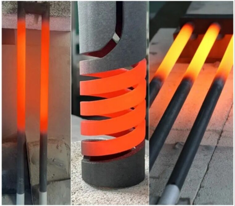 Factory Price Electric Kiln Heating Elements 1500c Double Spiral Shape ...