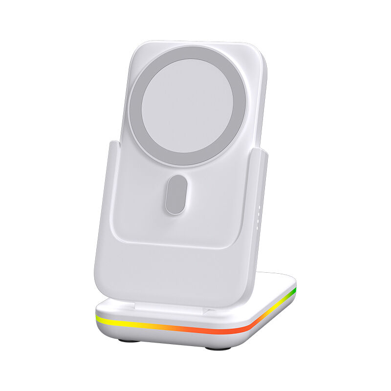 3-in-1 Phone Watch Earphone Magnetic Wireless Charger Station Portable ...