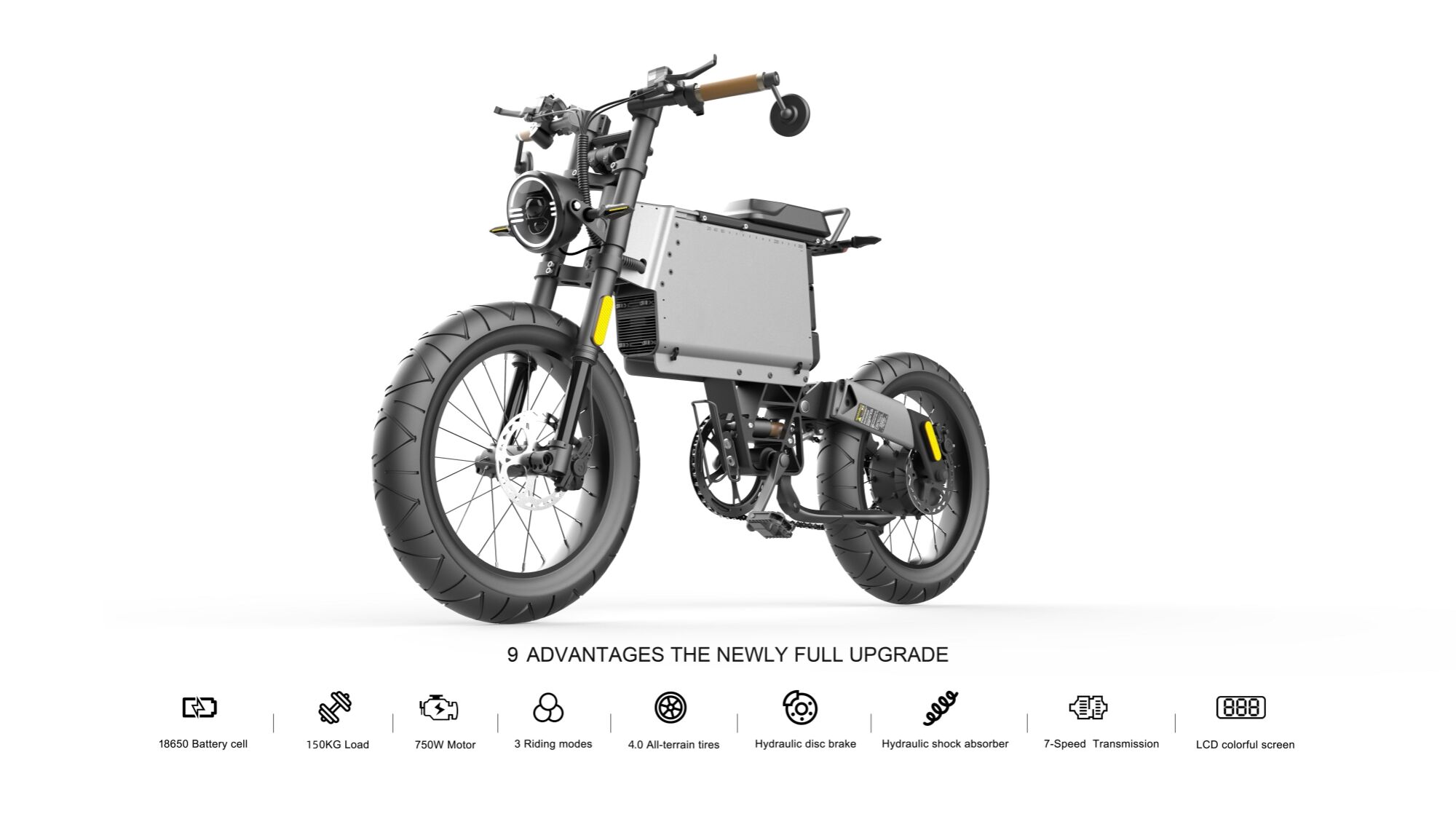 2024 Usa Europe Warehouses Stocks 20 Inch Fat Tire 55km/h Fast Speed ...