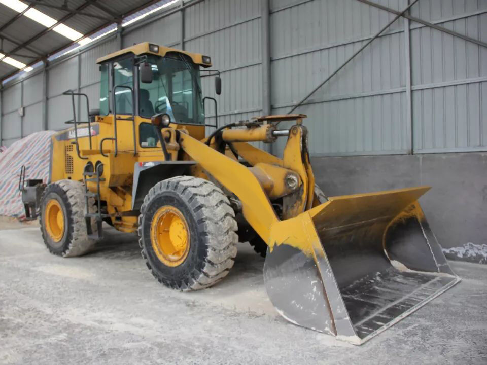 Earth Moving Machine Wheel Loader Lw400kn Front End Loader 4x4 Compact ...