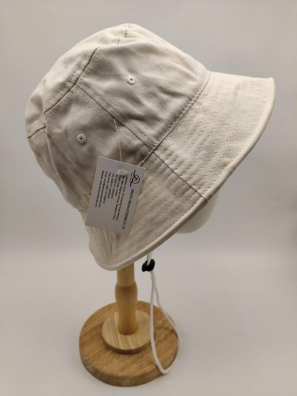 Wholesale Ladies Beige Bucket With Anti Loss Rope - Expore China ...