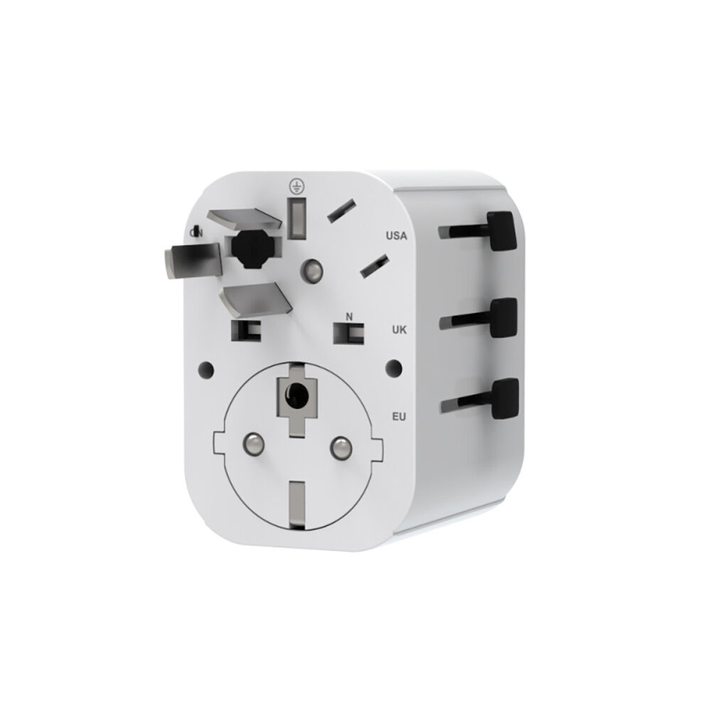 Manufacturer 909c Grounding Worldwide Travel Adapter Us/eu/uk/aus Plug ...
