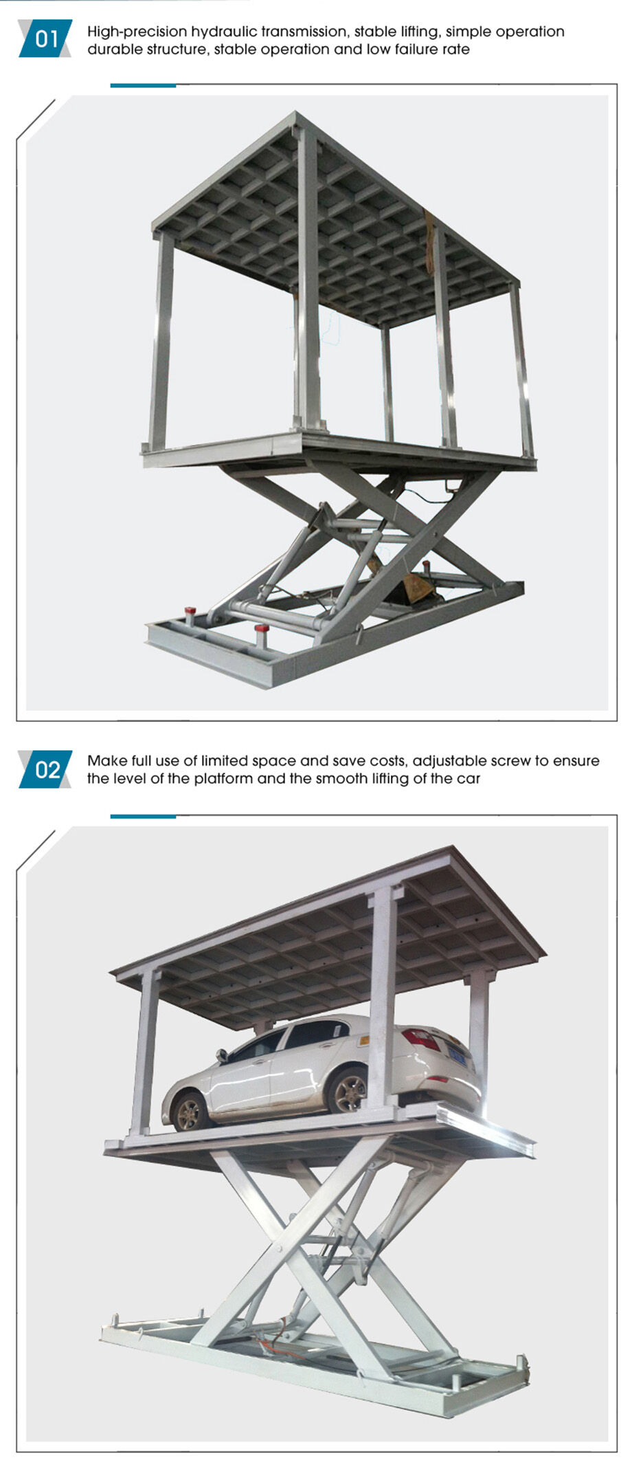 Good Price 4 Ton Car Service Equipment Residential Basement Car Parking ...