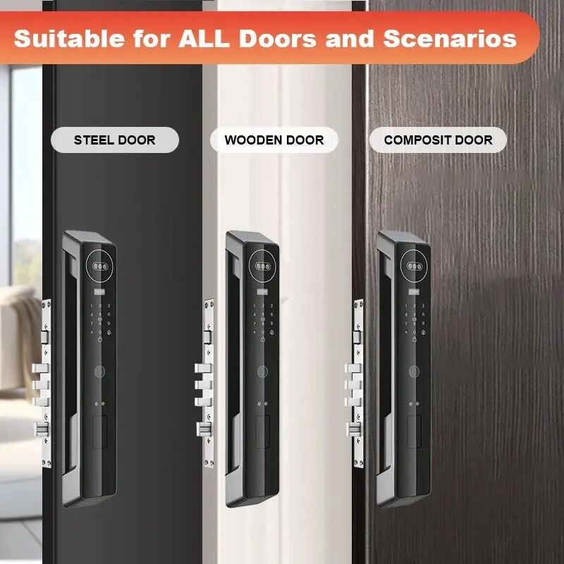 Smart Fingerprint Door Lock - Keyless Entry With Biometric Security ...