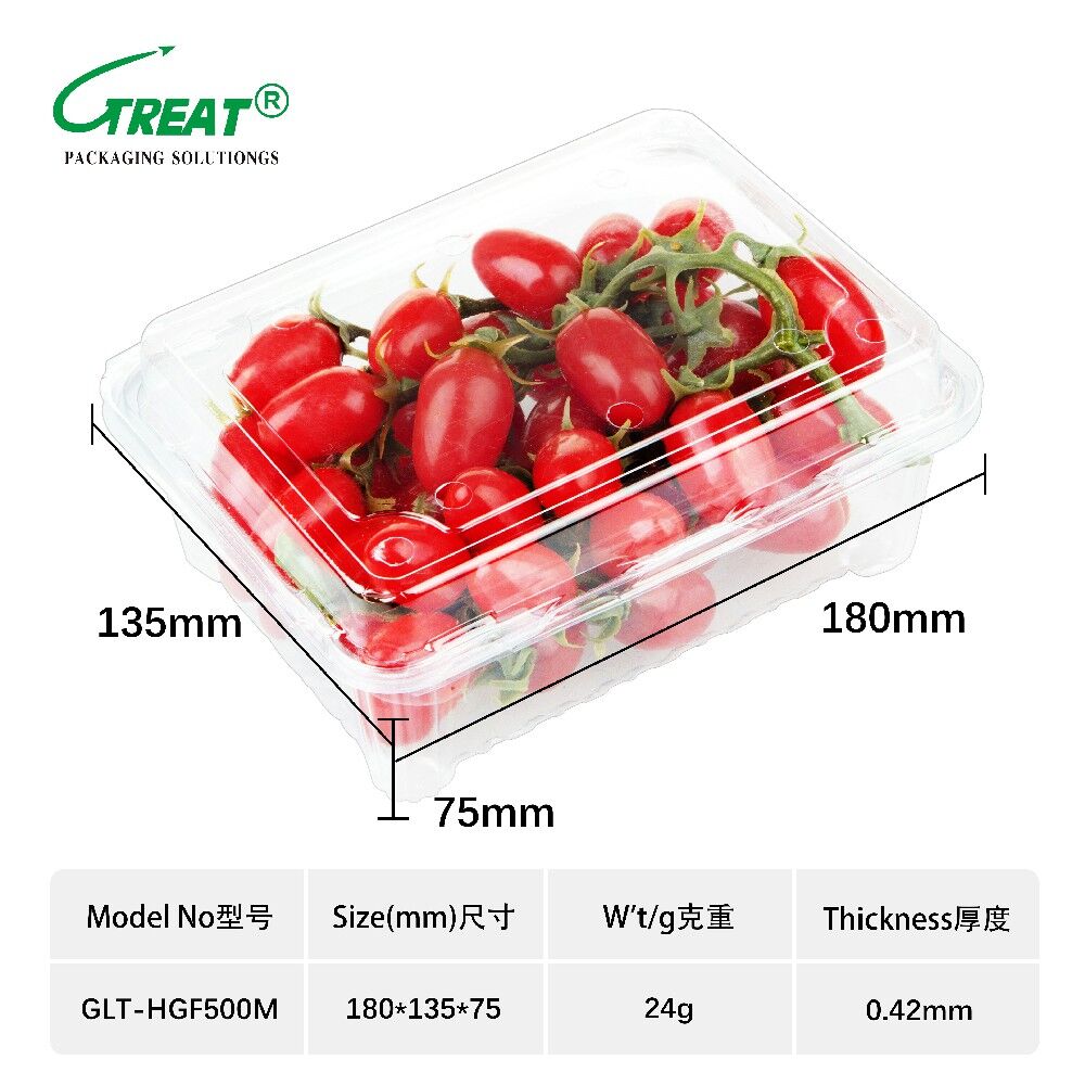 Fda Approved Custom Pet Plastic Biodegradable Clam Shell Boxes For ...