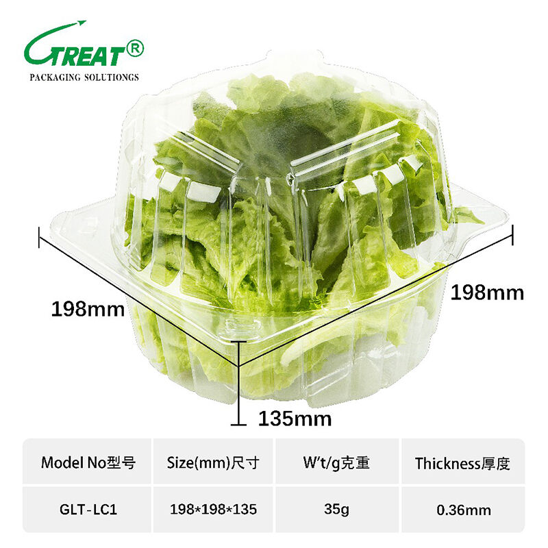 Fda Approved Custom Pet Plastic Biodegradable Clam Shell Boxes For ...