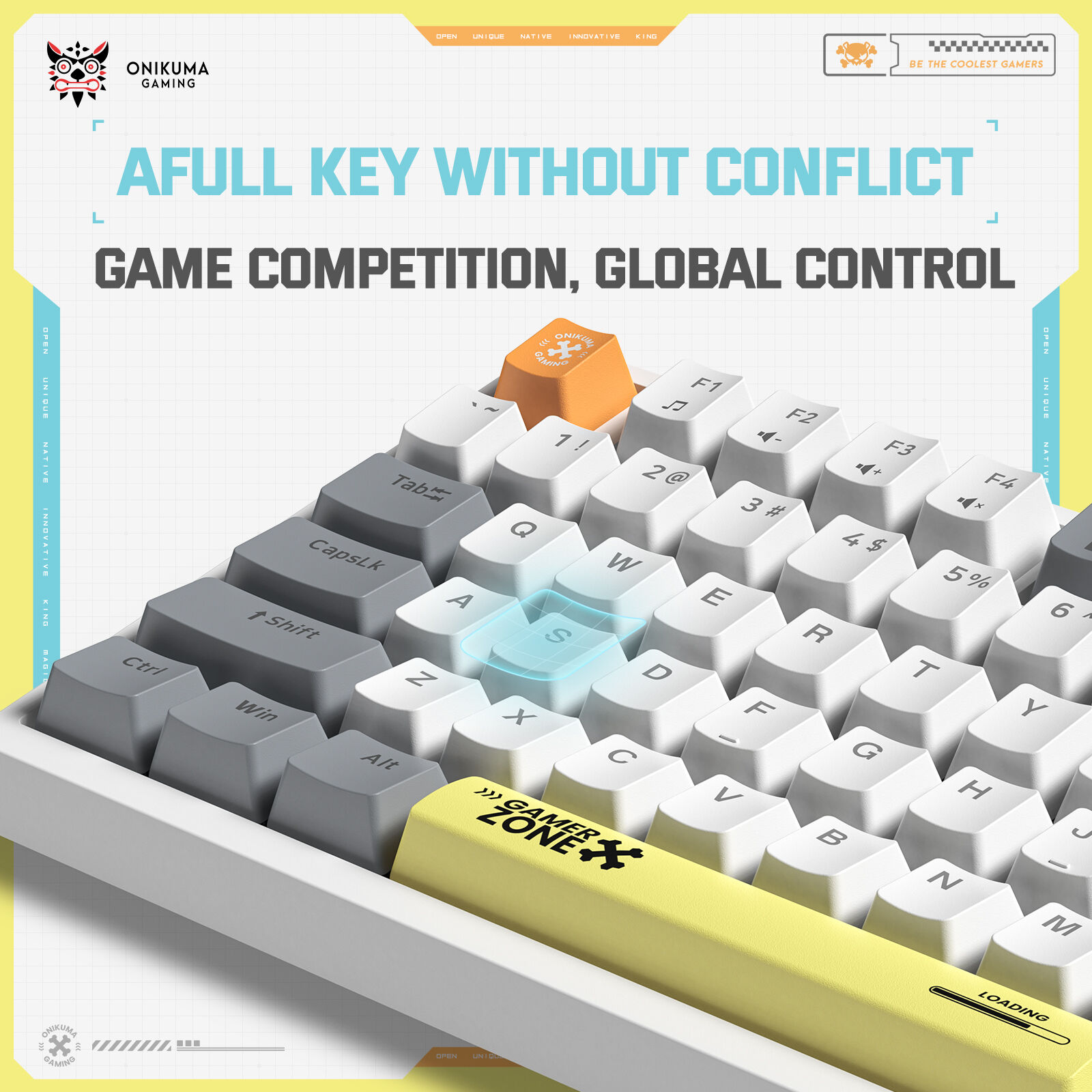 Best Wholesale Onikuma G58 Rgb Mechanical Blue Switches Wired Keyboard ...