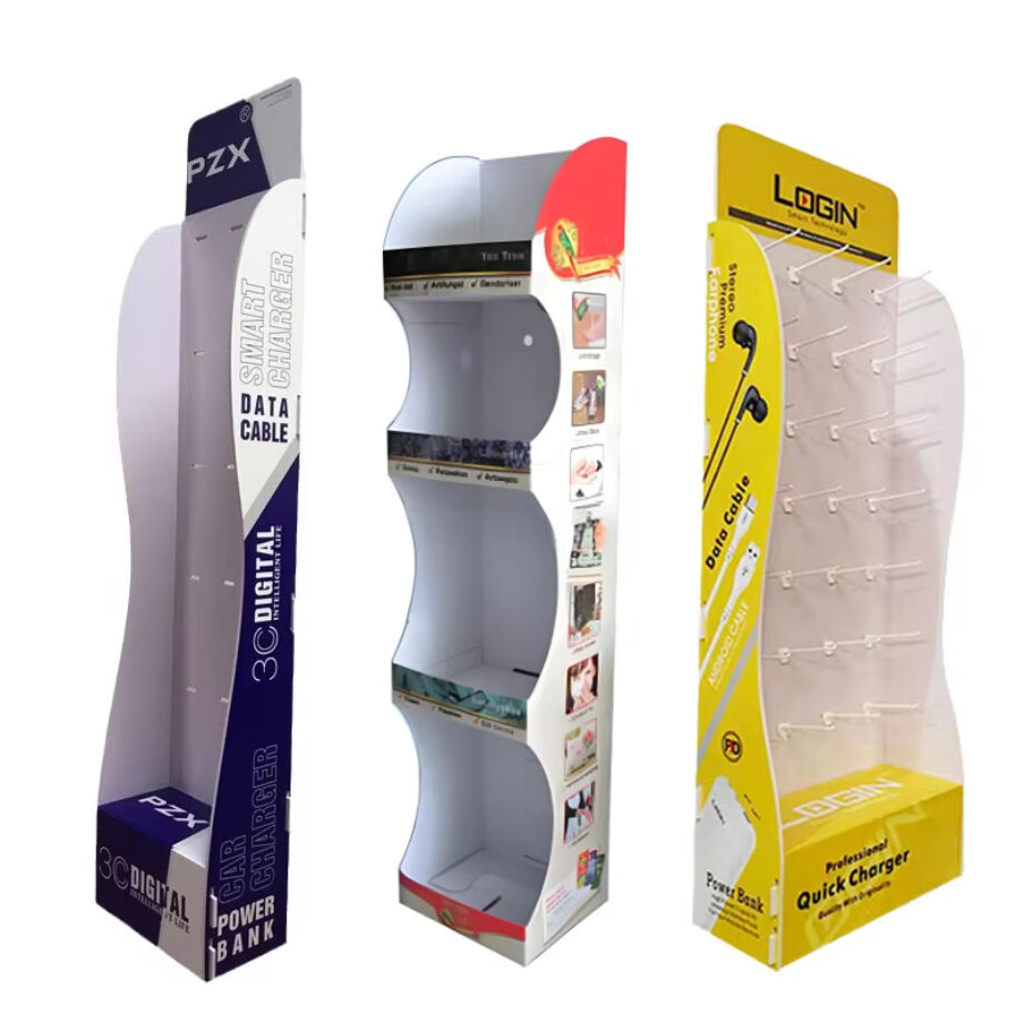 Cardboard Floor Counter Display Rack Promotional Pdq Display Box Pos ...