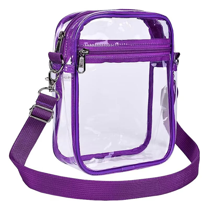 2025 Custom Pvc Crossbody Bag Clear Crossbody Shoulder Bag Clear ...