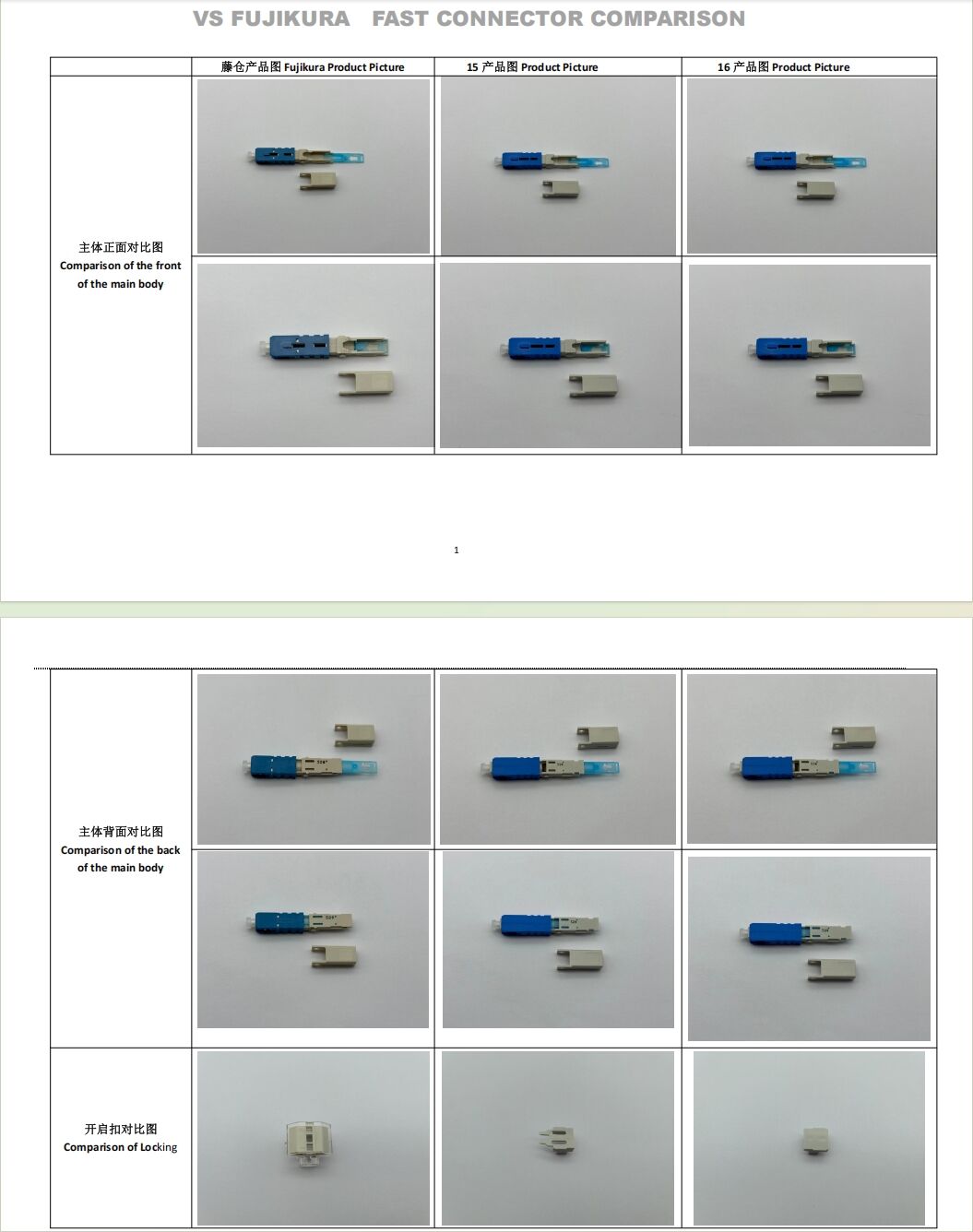 Ftth Waterproof Fast Connector For 2*3.0mm 2.0*1.6mm 0.9mm Drop Cable ...