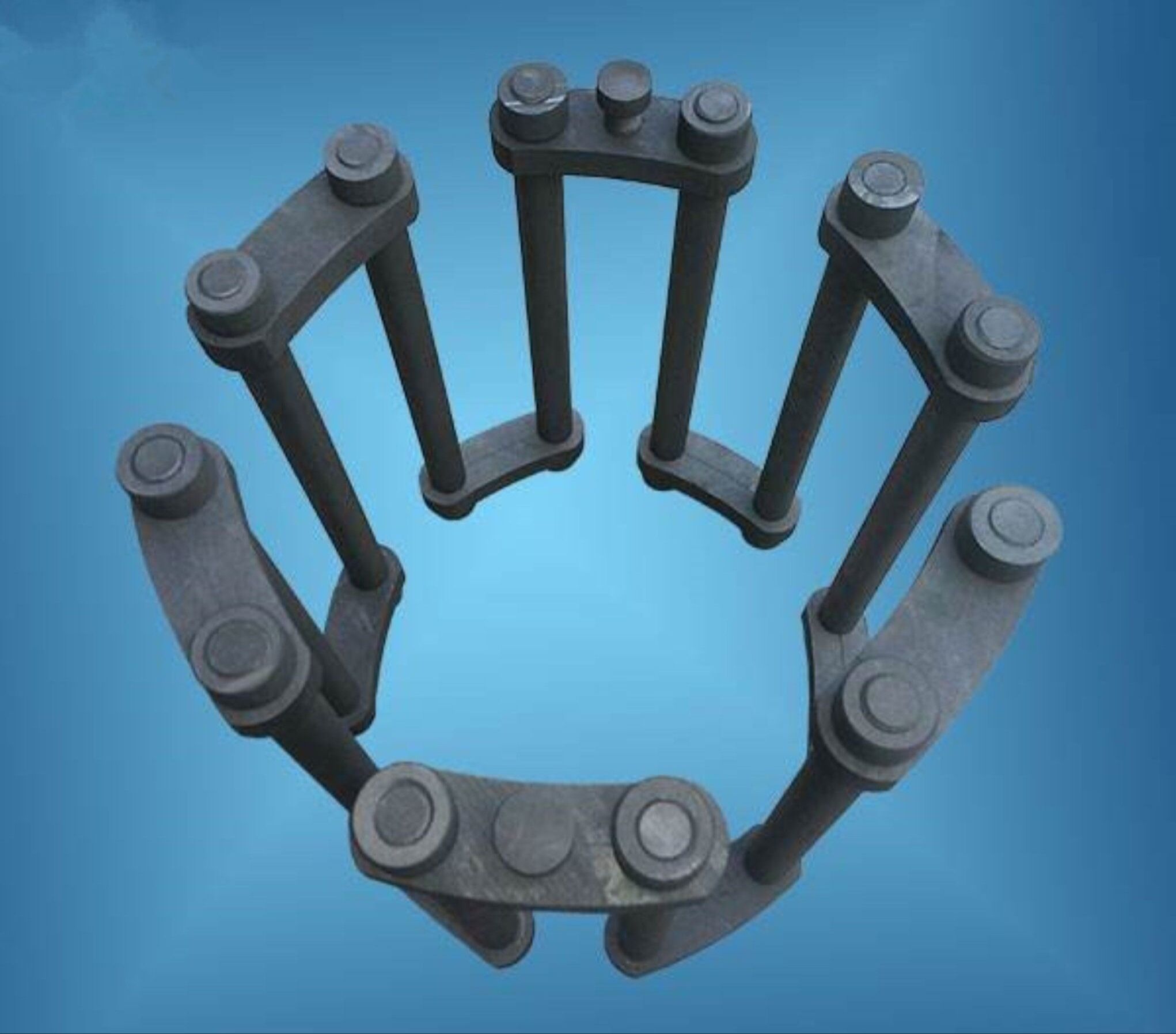 High Quality Graphite Part Products Electric Heating Element Vacuum ...