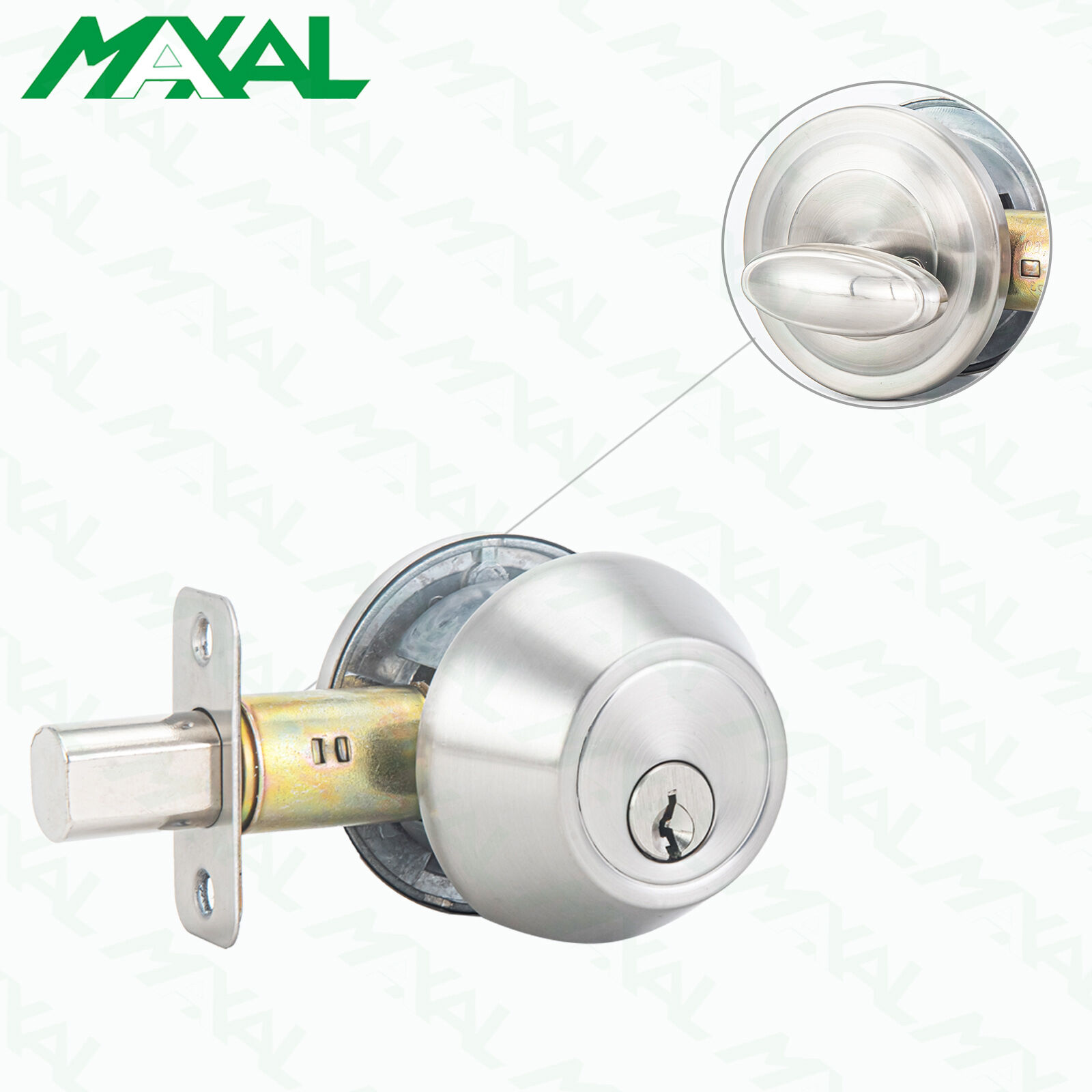 Heavy Duty Stainless Steel Deadbolt Door Lock With Keypad And Key ...