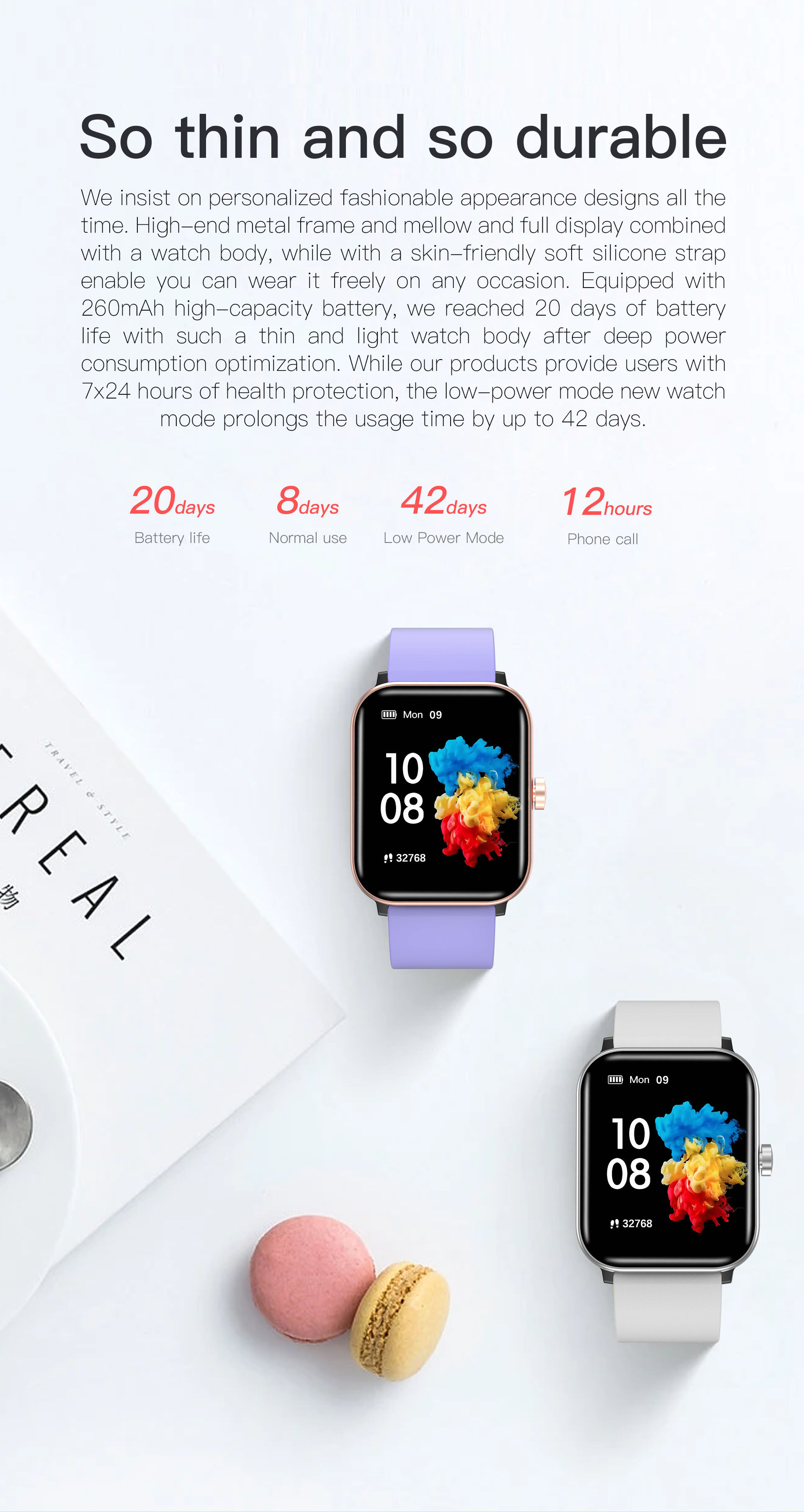 Smart Watch With 2inch Ips Screen With Affordable Price Call Watch H ...