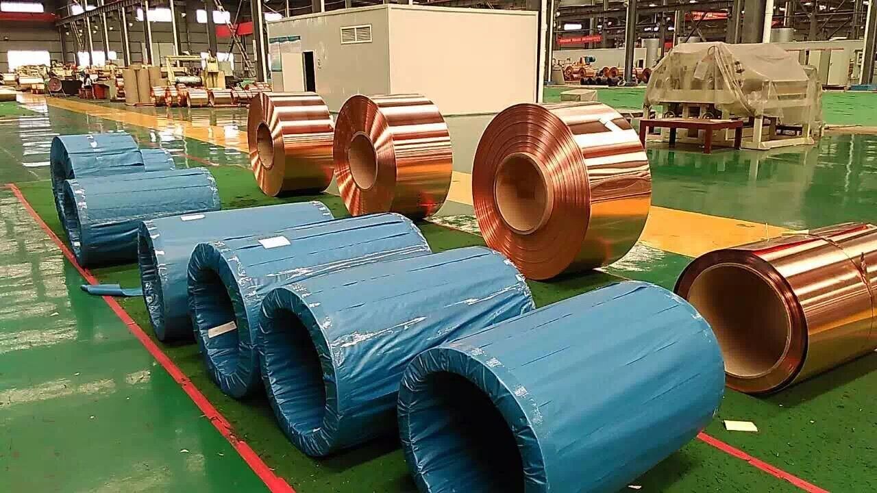 Hot Selling C10200 C11000 C10100 C12200 C12000 Red Copper Strip Coil ...
