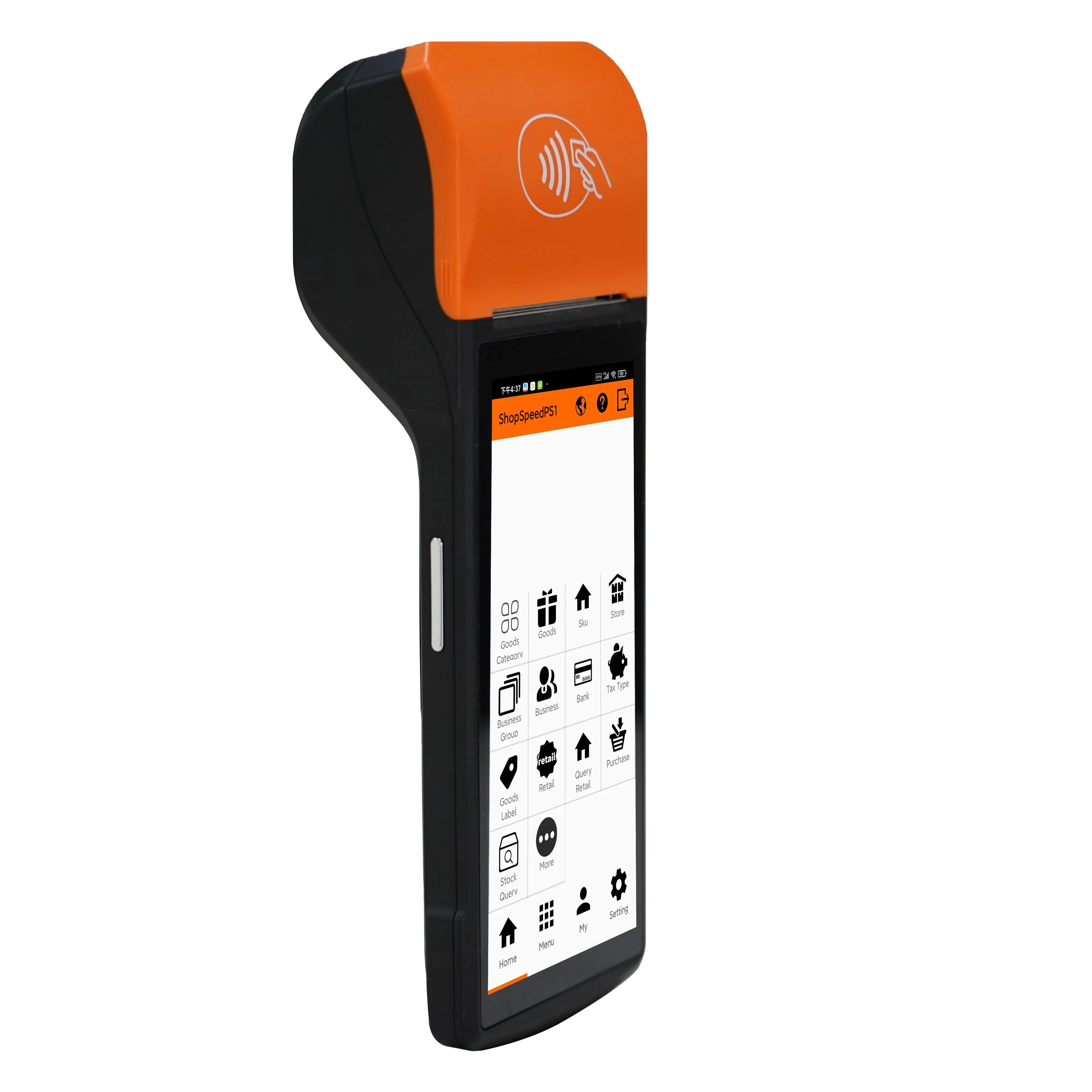 All-in-one Handheld Pos Terminal - Mobile Payment Device With Touchscreen, Thermal Printer, Nfc ...