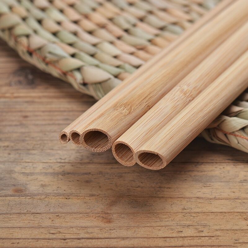 Bamboo 8-pack Reusable Bamboo Drinking Straws Dishwasher Safe - Expore ...
