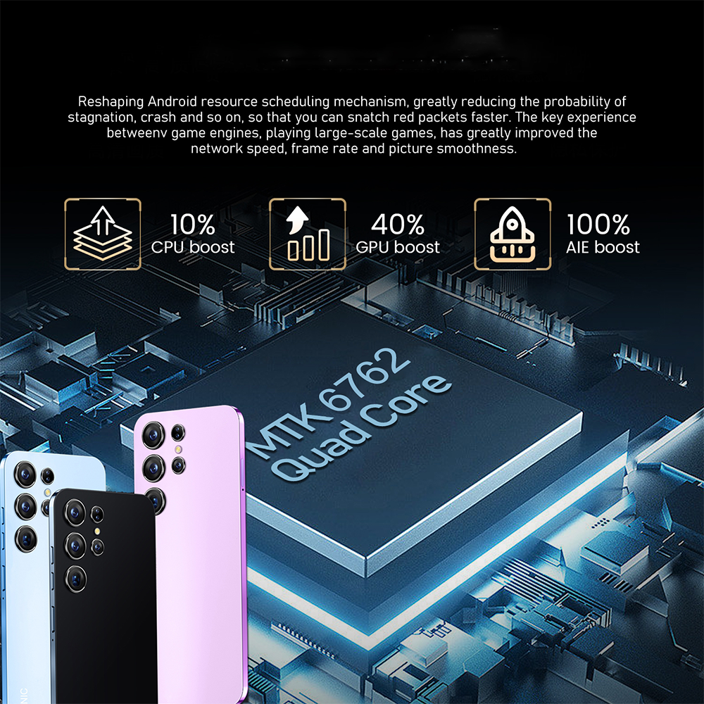 Bsonic S23 Smartphone Android 12, 6gb Ram, 128gb Rom, Eight Cores, 4g ...