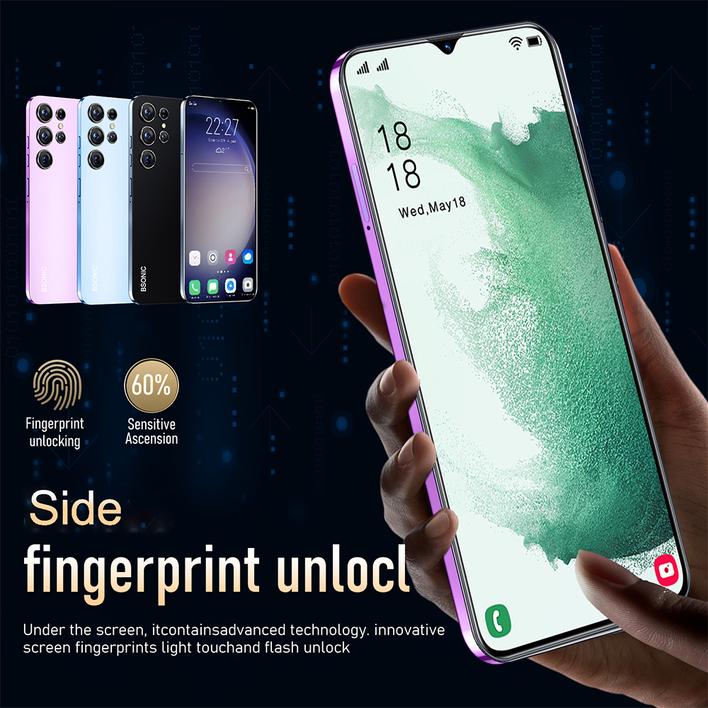 Bsonic S23 Smartphone Android 12, 8gb Ram, 256gb Rom, Eight Cores, 4g ...