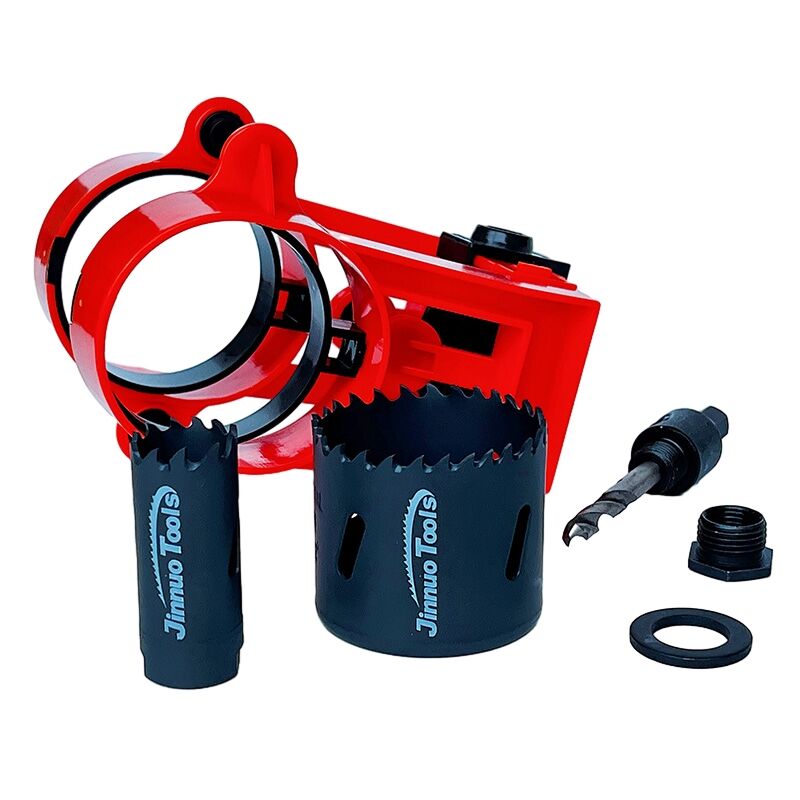 19mm-127mm Adjustable Hole Saw Kit Aluminum Alloy Adjustable Punching ...