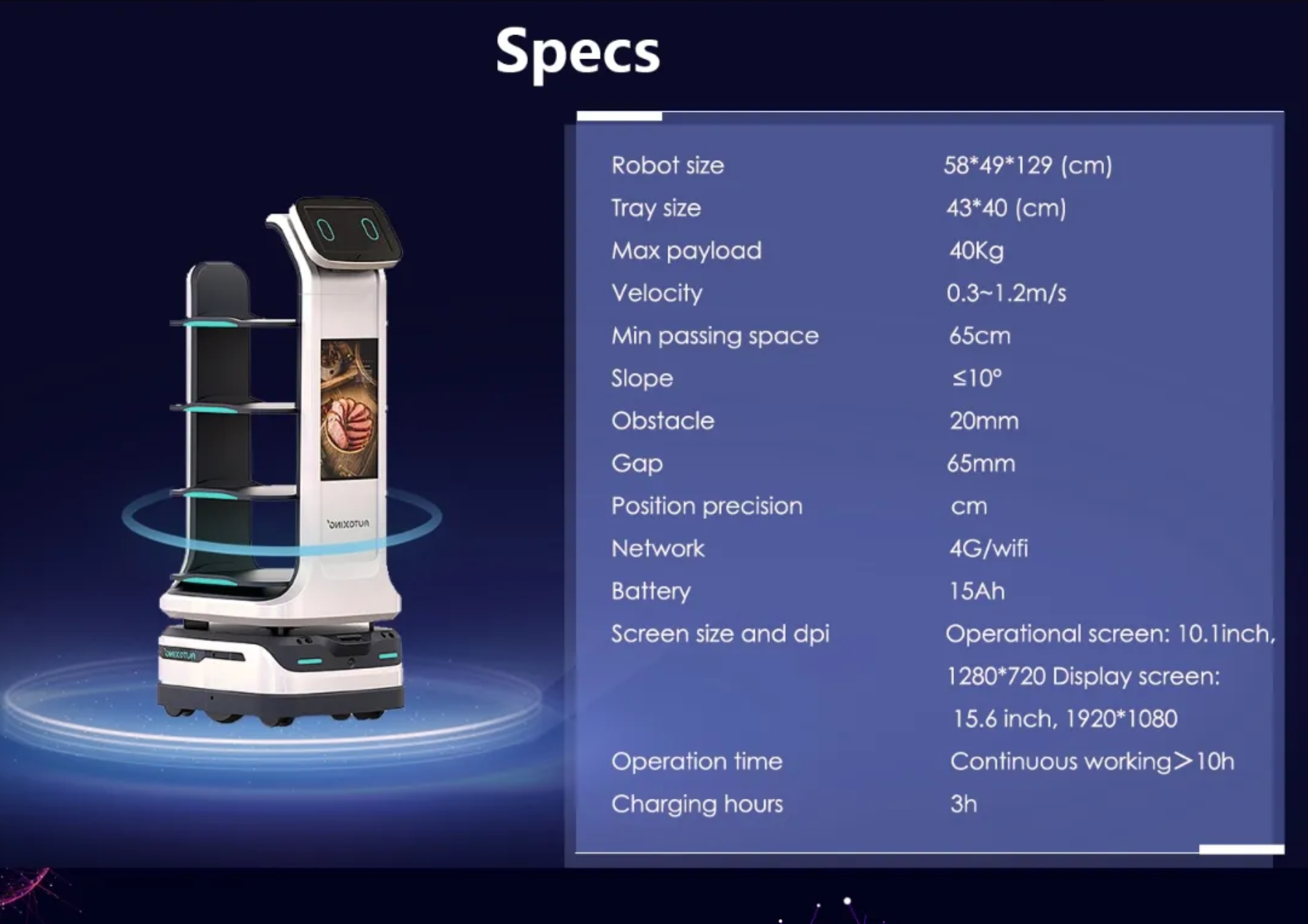 Hotel, Restaurant, Cafe, Hospital, High-quality Service Robot, Food Delivery Robot, Waiter ...