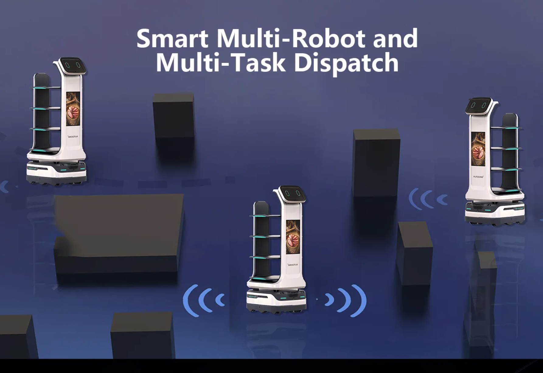 Hotel, Restaurant, Cafe, Hospital, High-quality Service Robot, Food ...