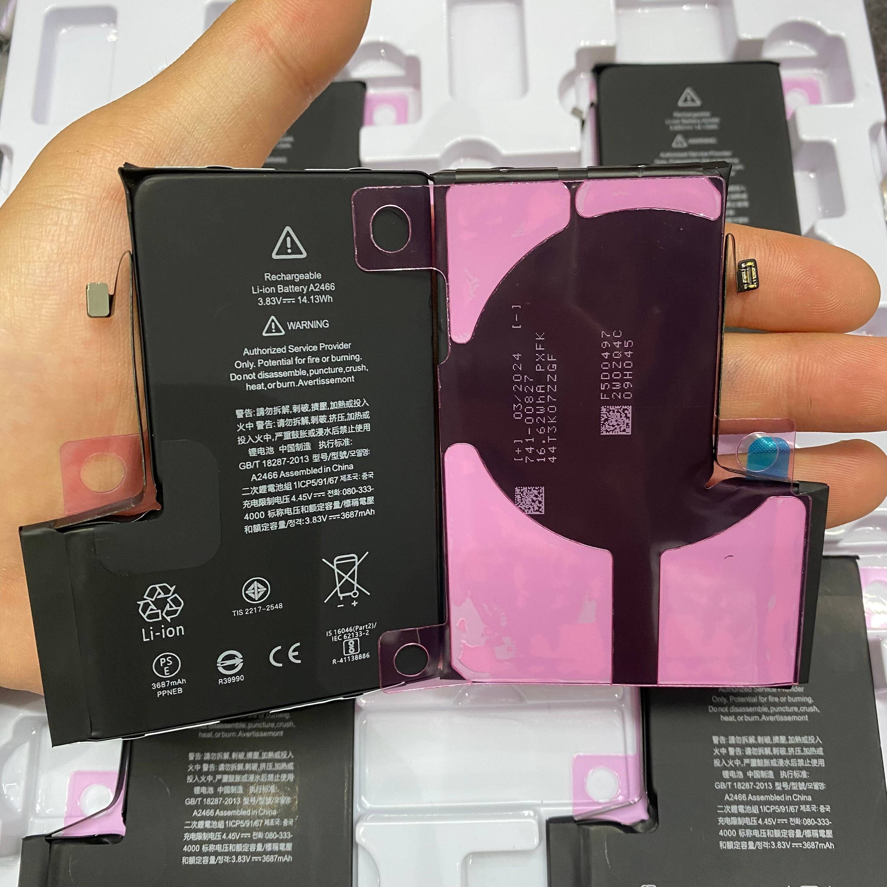 800+ Cycle Batteries For Iphone 12 12mini 12pro 12promax Mobile Phone ...