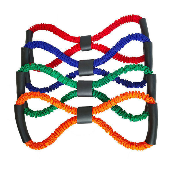 Elastic Pull Rope Trainer Fitness 8-shaped Pull Belt 8-shaped Puller ...