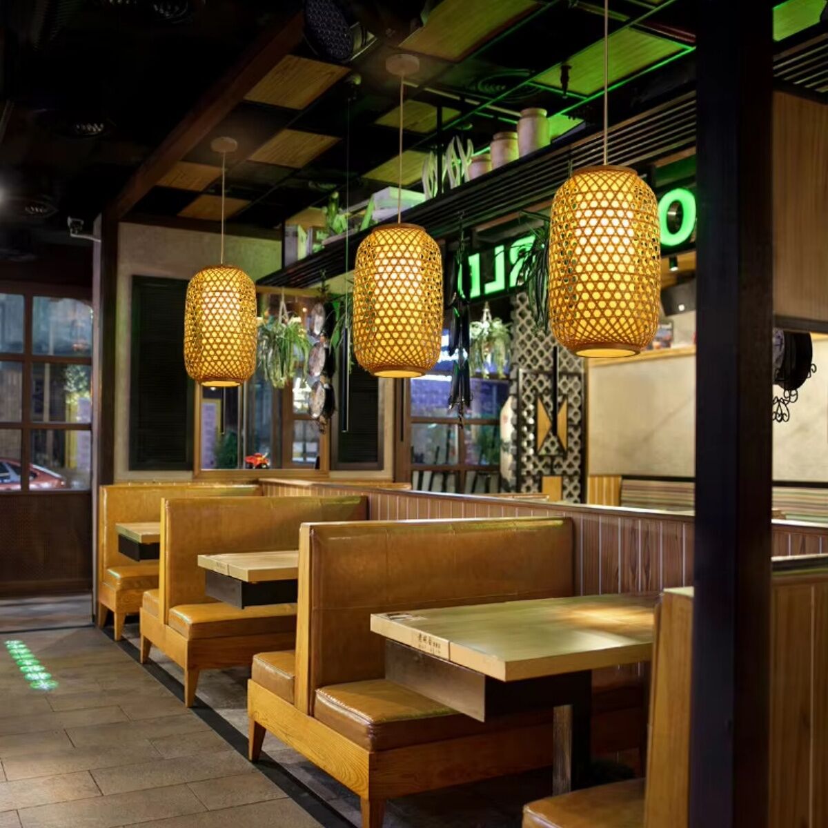 Hot Sale Handmade Natural Color Wooden Fan Customized Bamboo Crafts ...