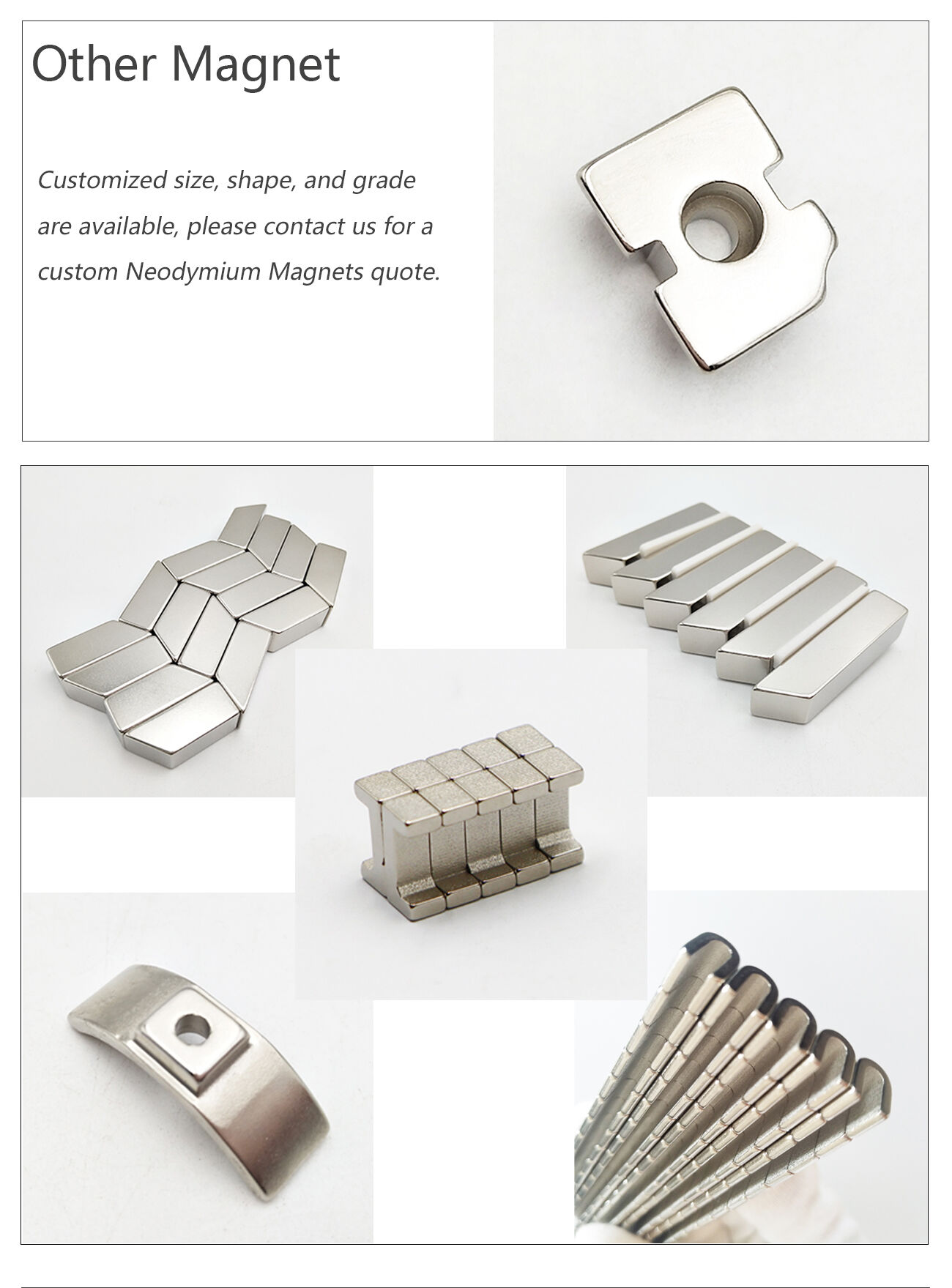 Custom Stepped Shape Block Ndfeb Neodymium Magnet With Epoxy Coating ...