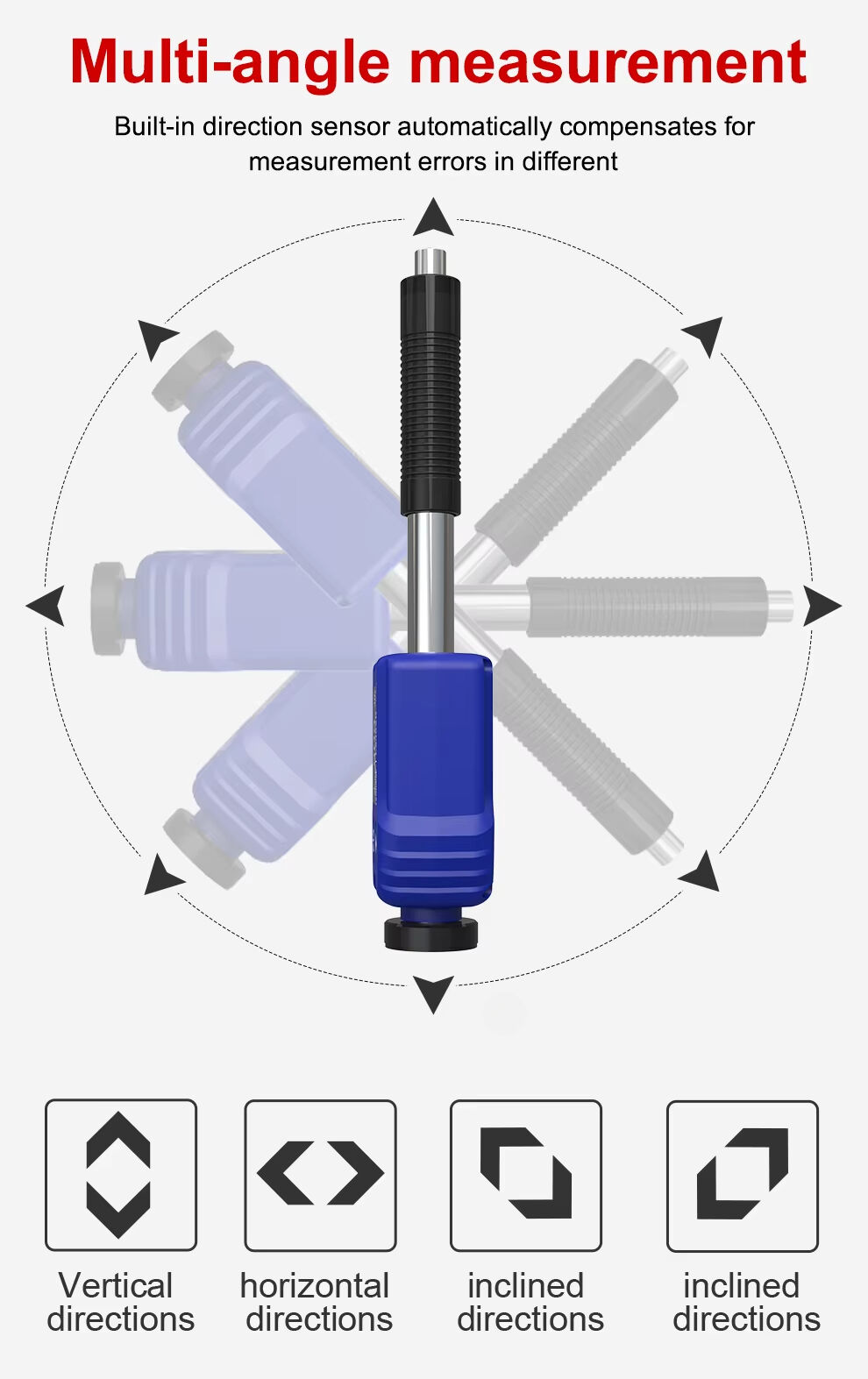 Latest Type Dc Impact Device Leeb Durometer Metal Digital Durometer ...