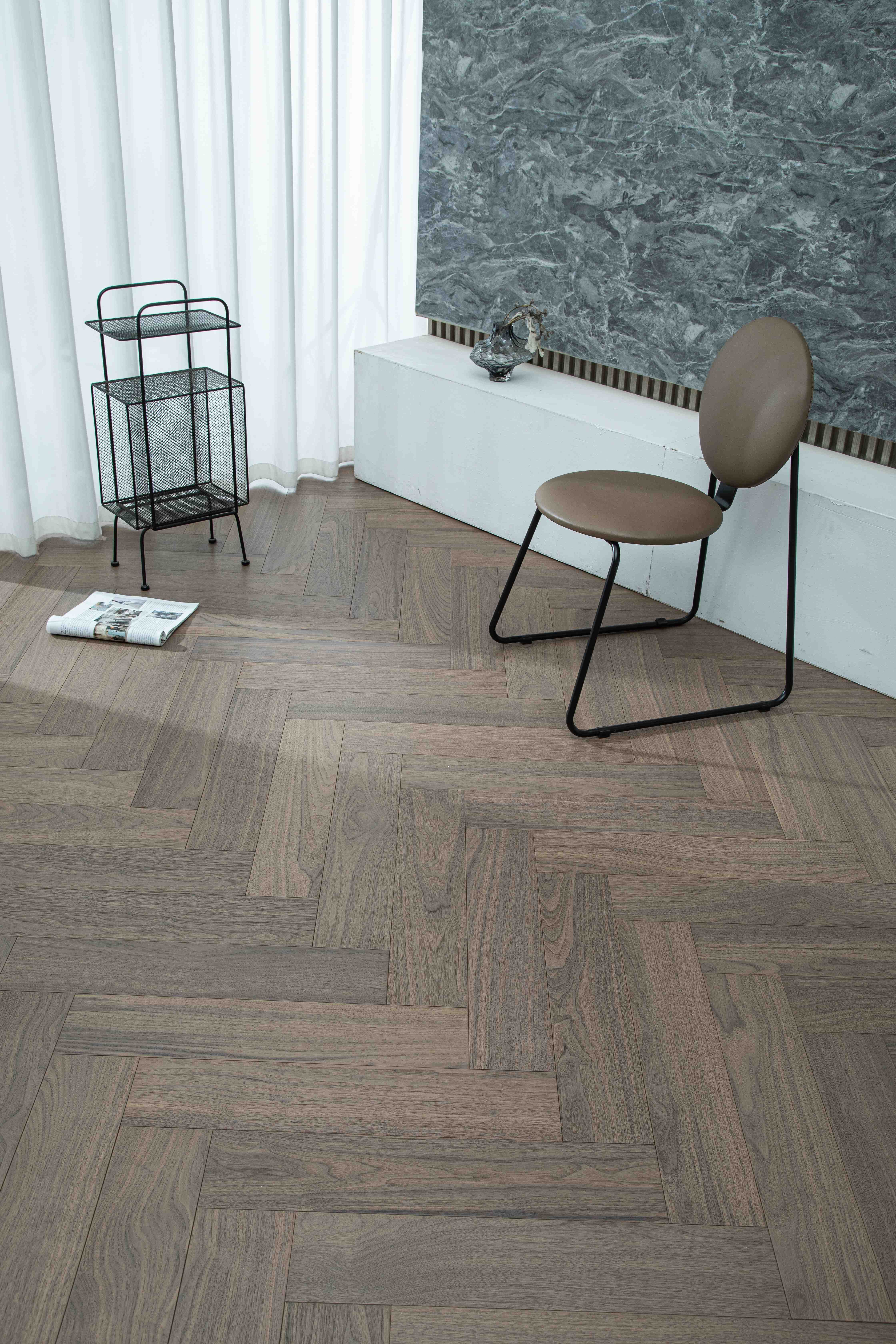 Buy China Wholesale Stock American Walnut Herringbone Engineered Flooring – A Must-have For ...
