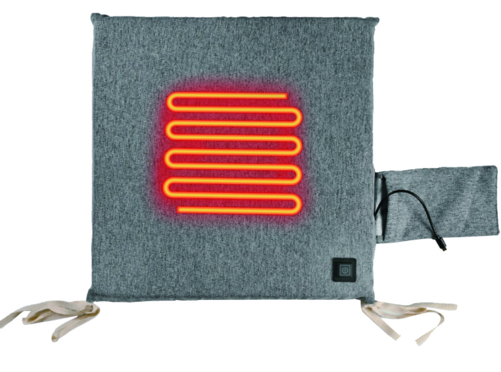 Heated Portable Seat Cushion (without Powerbank) 3 Adjustable Settings ...