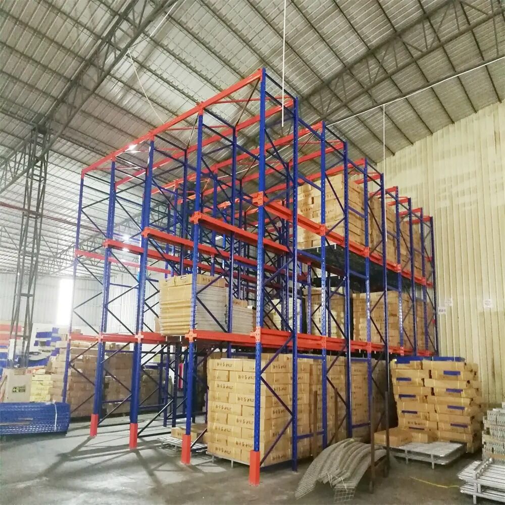 Warehouse Drive-in Racking System For High-density Storage & Forklift ...