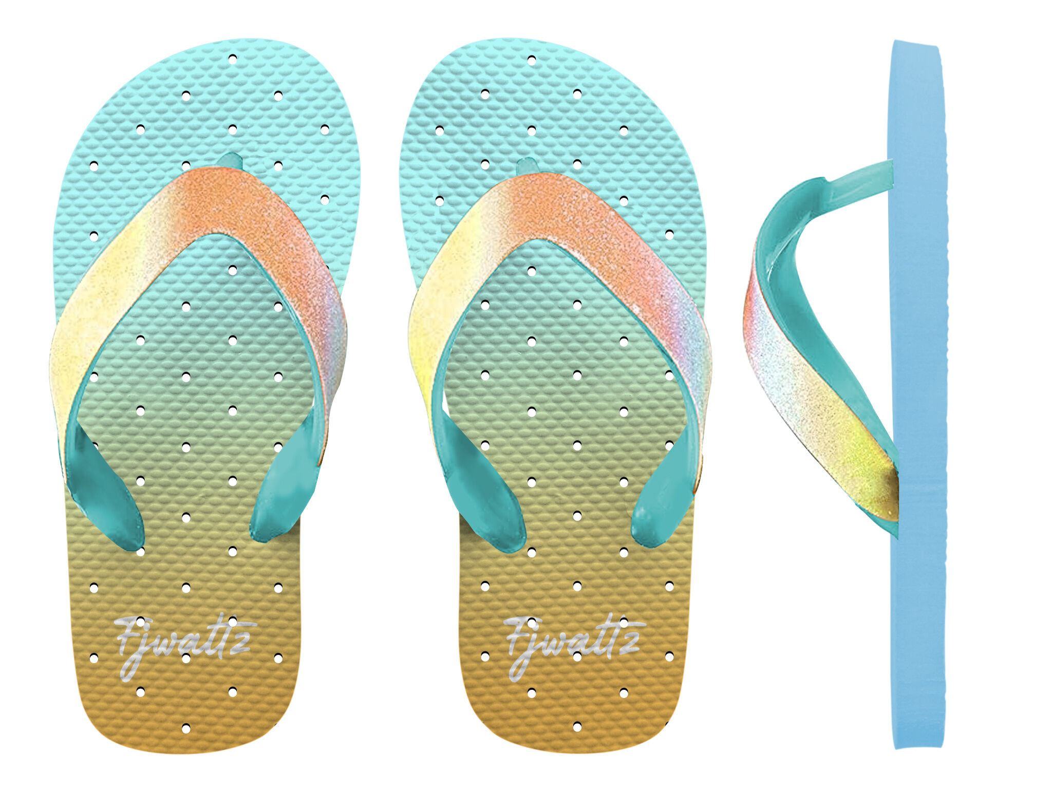 Girls Boys Flip Flops Sandals Kids Water Shoes,thong Beach Slides Slip ...