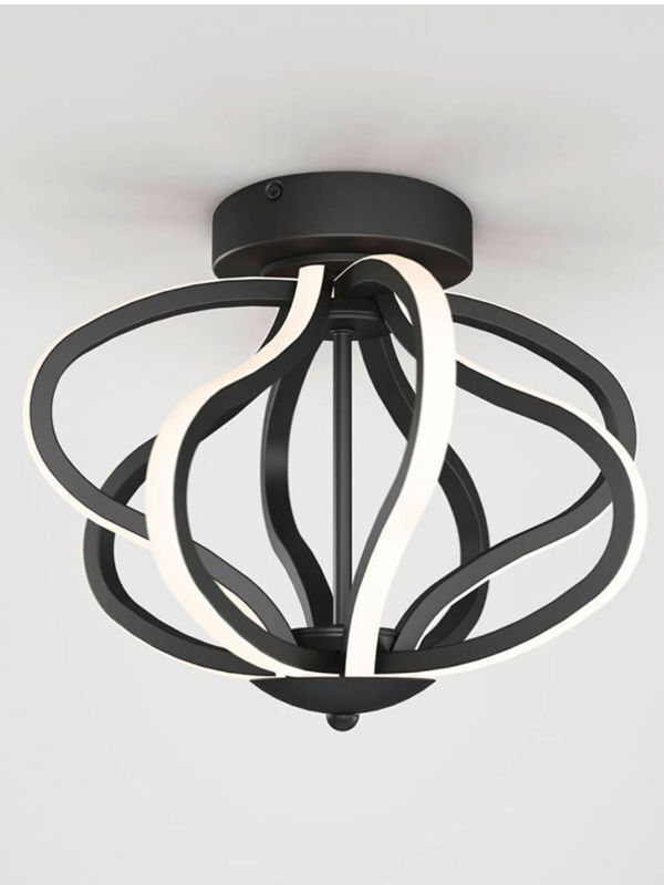 Creative Simple Meridian Led Flush Ceiling Light Elegant Bedroom ...