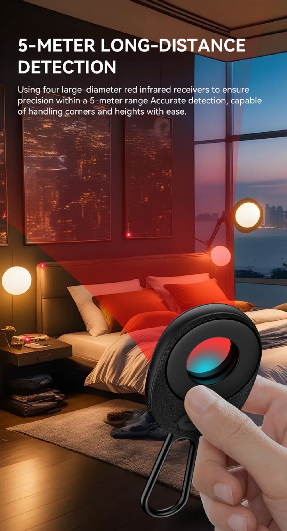 Buy China Wholesale Hidden Camera Detectors - Portable Anti-spy ...