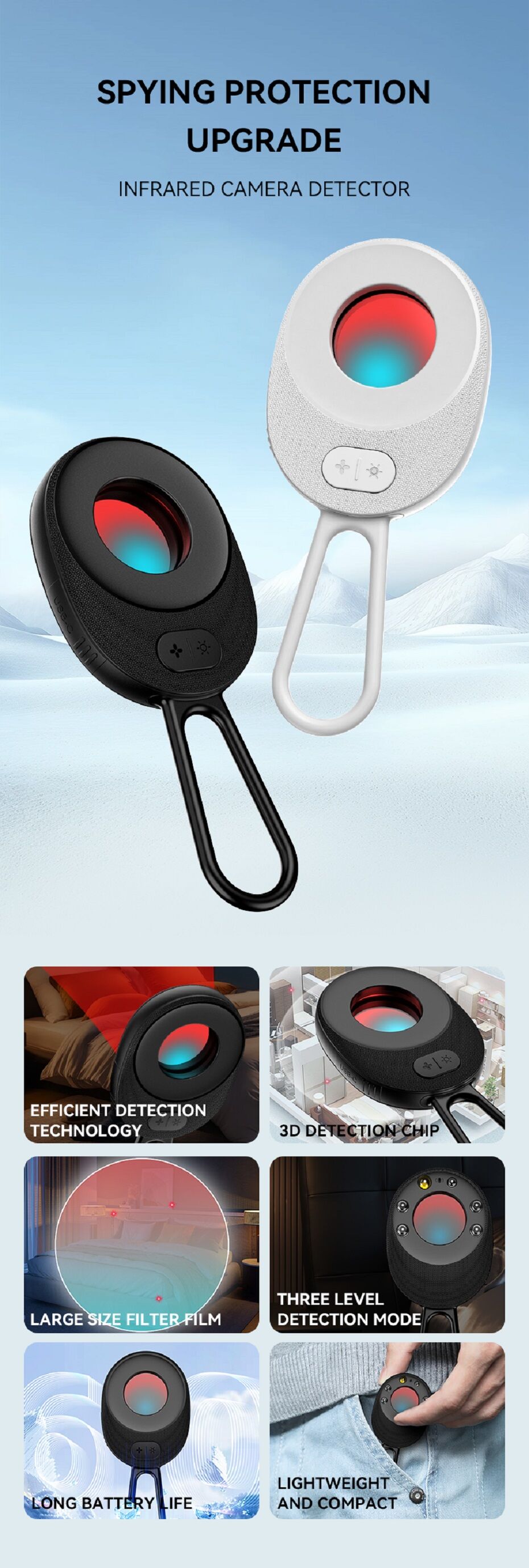 Buy China Wholesale Hidden Camera Detectors - Portable Anti-spy ...