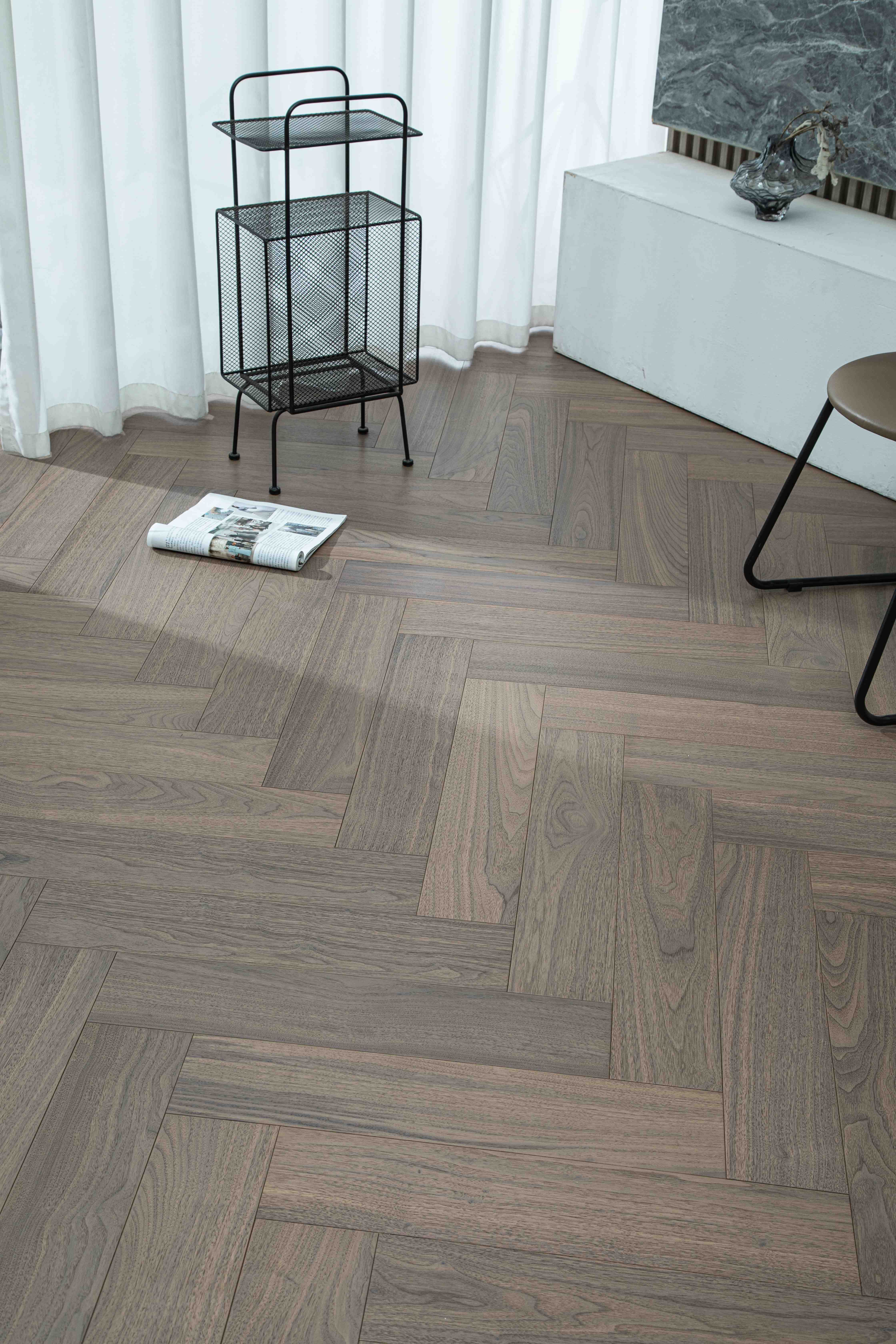 American Walnut Chevron Engineered Flooring – Perfect For Bulk Orders ...