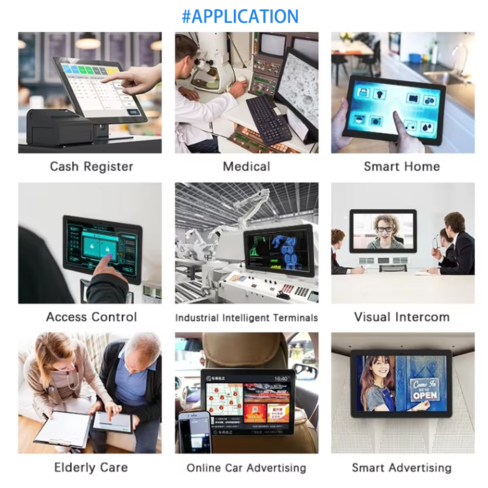 Lcd Touch Panel Pc Display 15.6 Inch 1920*1080 Resolution Custom 350 ...