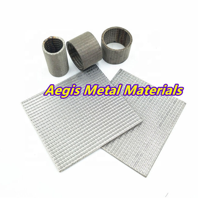 Multi 5 6 3 4 Layers 10 20 25 Micron Stainless Steel Sintered Wire Mesh ...
