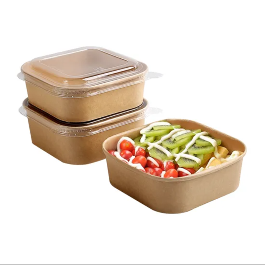 Bulk Buy China Wholesale 130/175 Mm Paper Food Box Pet Lid Square ...