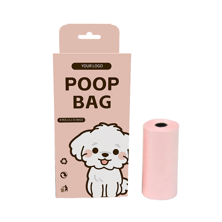 Cornstarch Eco Friendly Customized Dog Poop Bags Custom ...