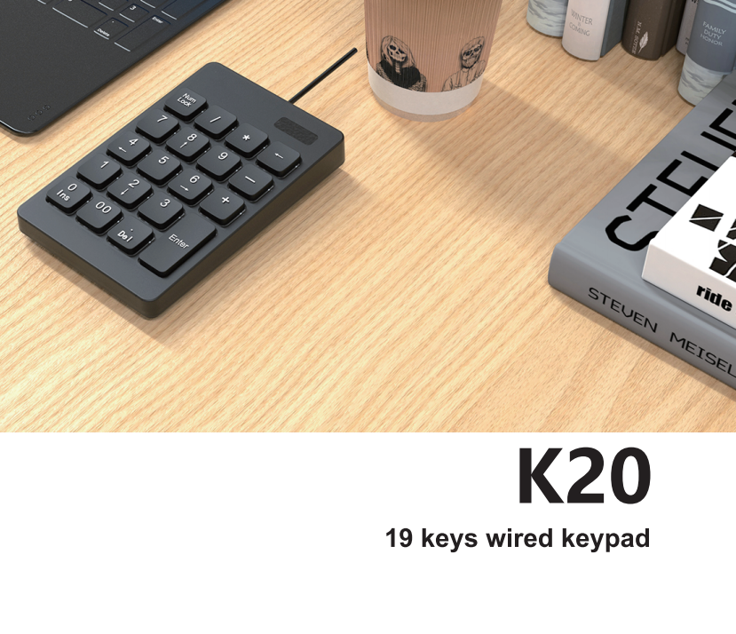 Wholesale Mini Usbwired Numeric Keyboard - Buy China Wholesale Numeric ...