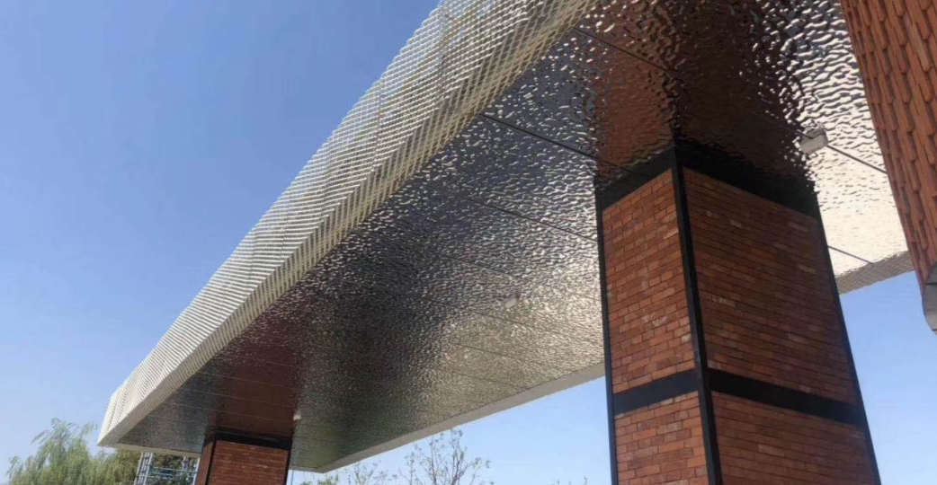 Bulk Buy China Wholesale Stainless Steel Ripple Ceiling Panel Silver ...