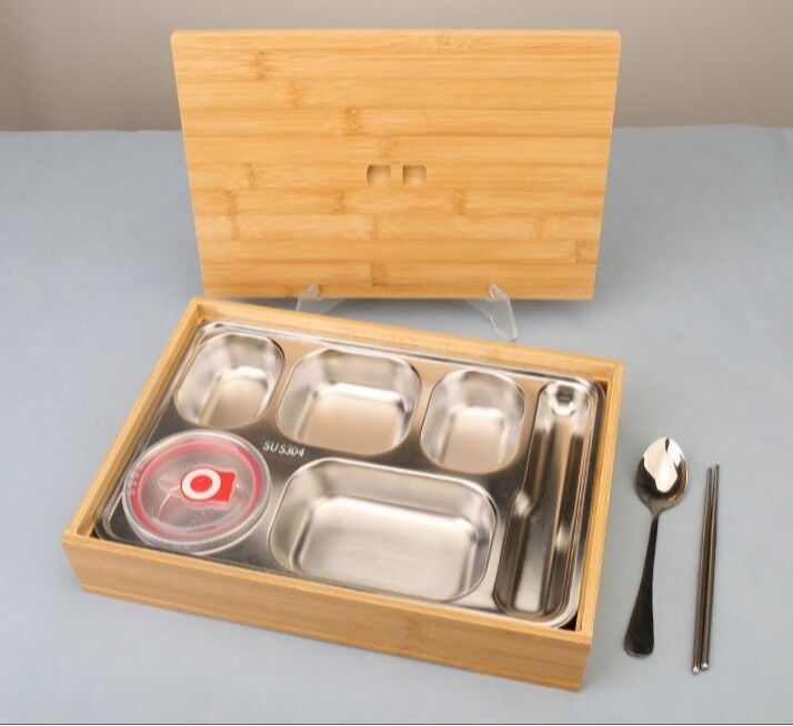 Bulk Buy China Wholesale 304 Stainless Steel Divided Lunch Box For ...