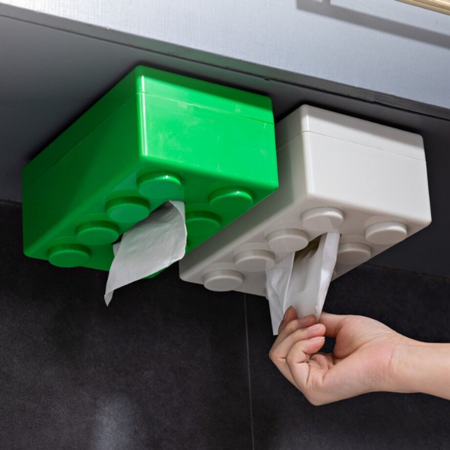 Wholesale Creative Living Room Building Blocks Tissue Box Car Tissue ...