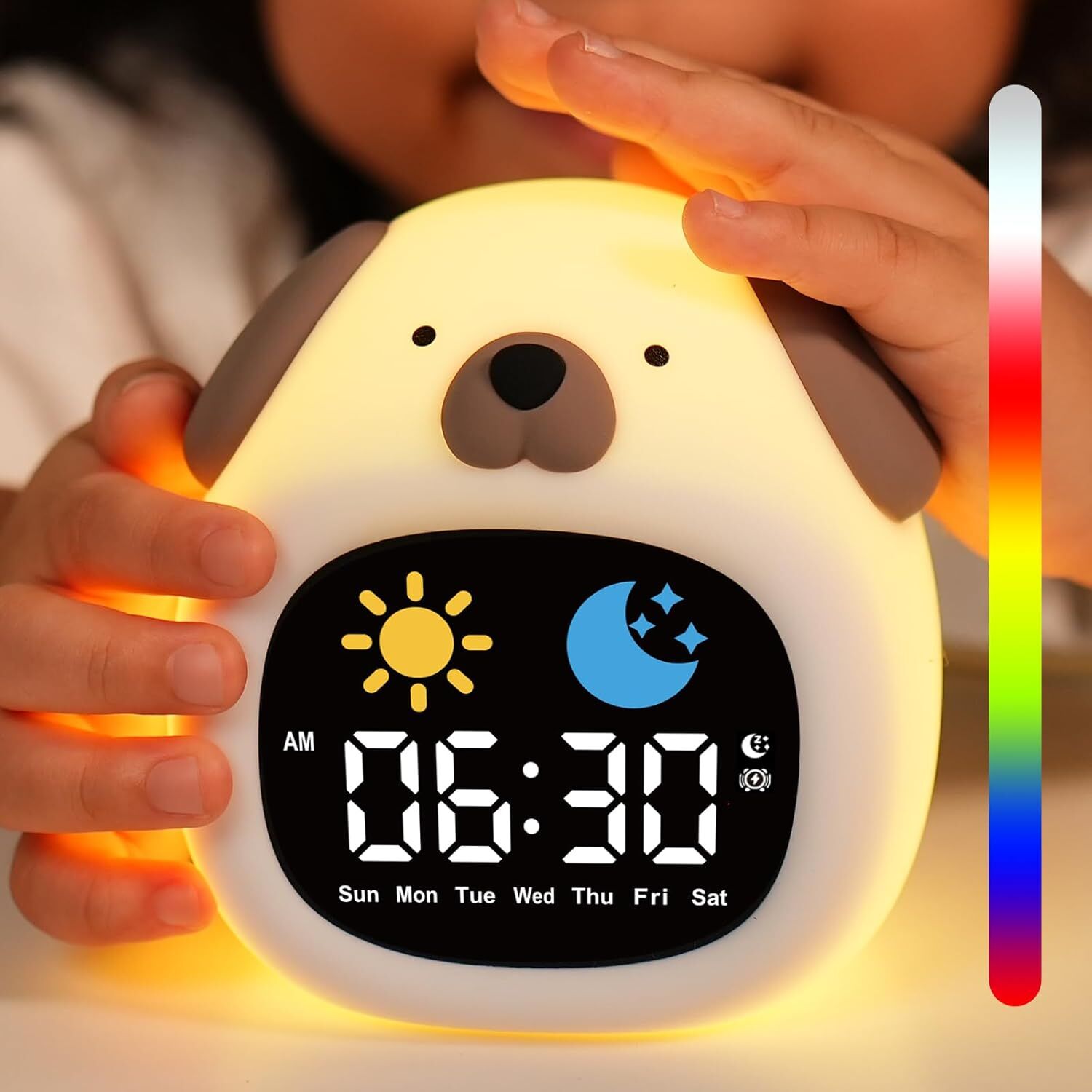 Kids Alarm Clock, Ok To Wake Clock For Kids, Touch Night Light , Sleep ...