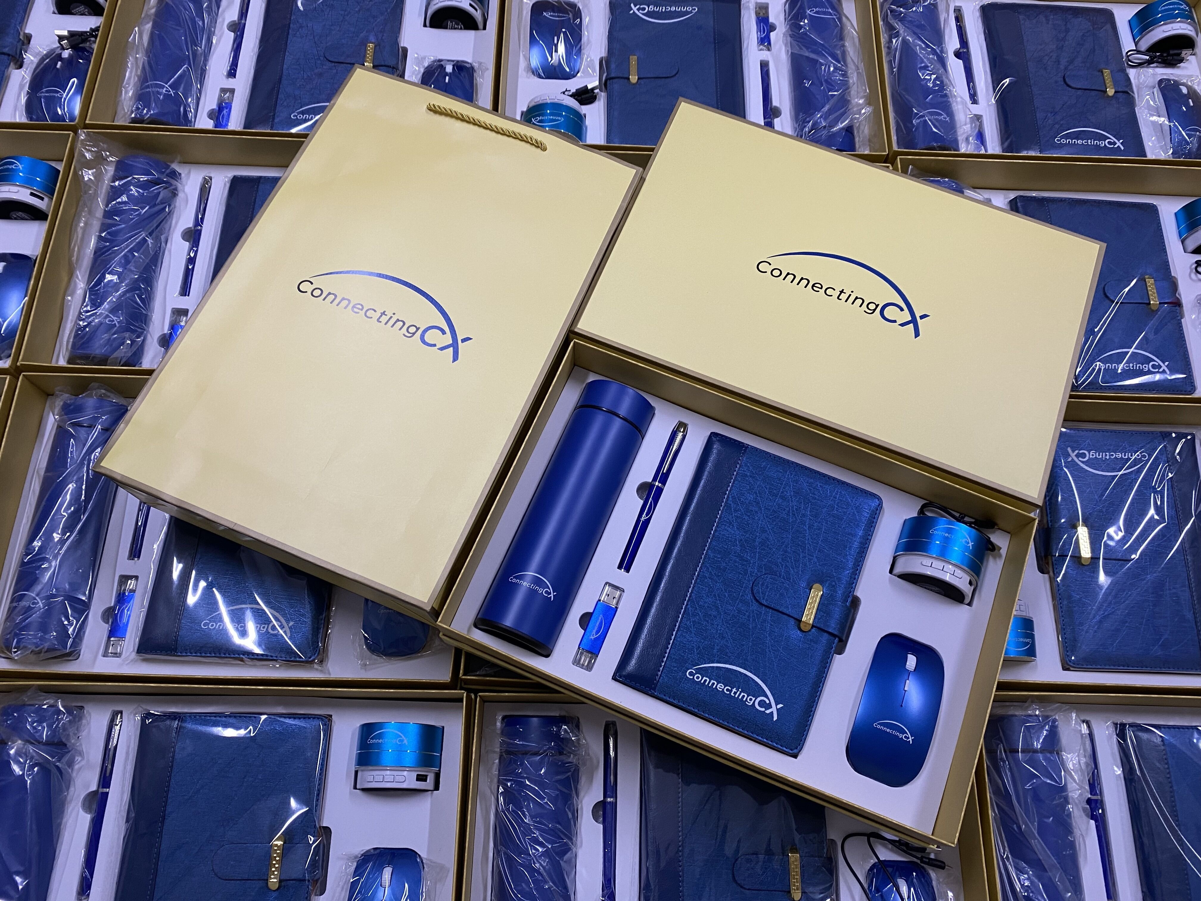 Custom Merchandising Corporate Promotional Gift Set With Logo Luxury ...